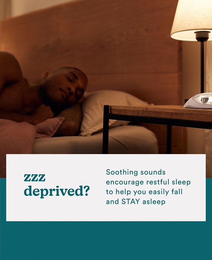 Homedics SS-2000 Deep Sleep Sound Spa - Macy's