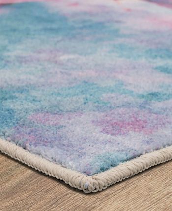 Mohawk Prismatic Watercolor Butterflies Kids Rug 5' x 8' Area Rug - Macy's