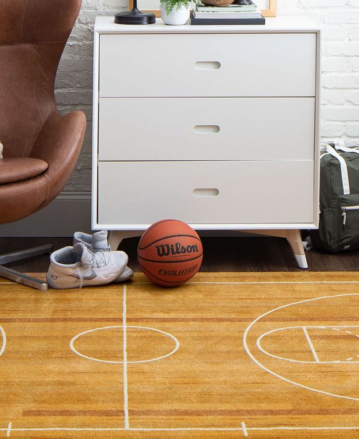 Mohawk Prismatic Basketball Court Kids Rug 10' x 14' Area Rug - Macy's