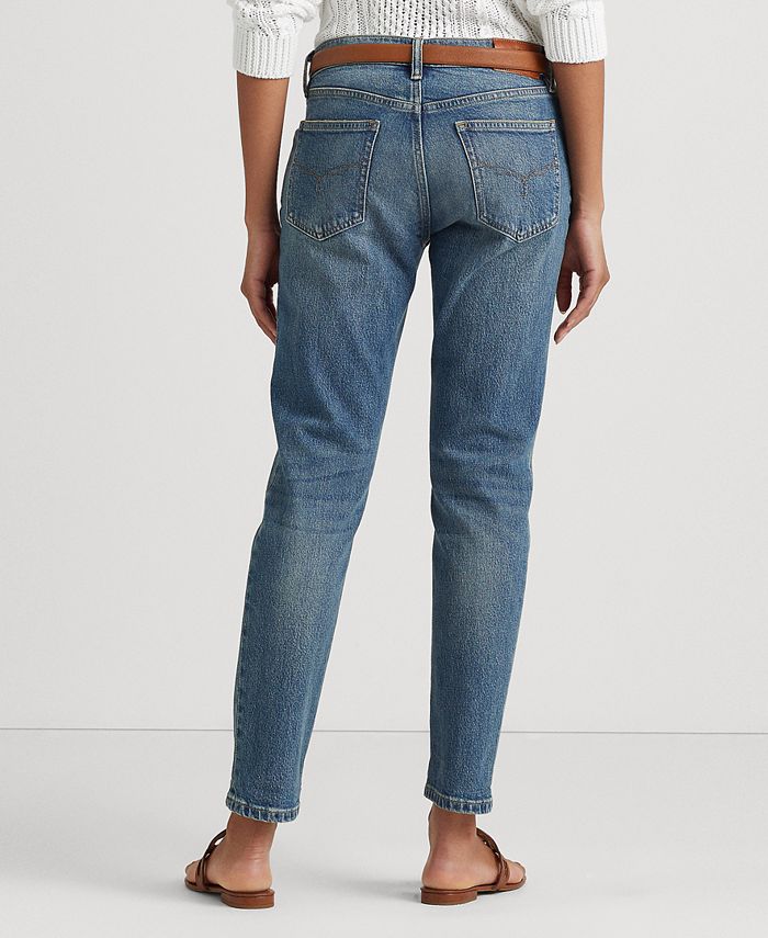 Lauren Ralph Lauren Women's Relaxed Tapered Ankle Jeans - Macy's