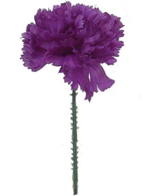 Floral Home Purple Majesty: 1000 Bulk Purple Silk Carnation Picks for ...