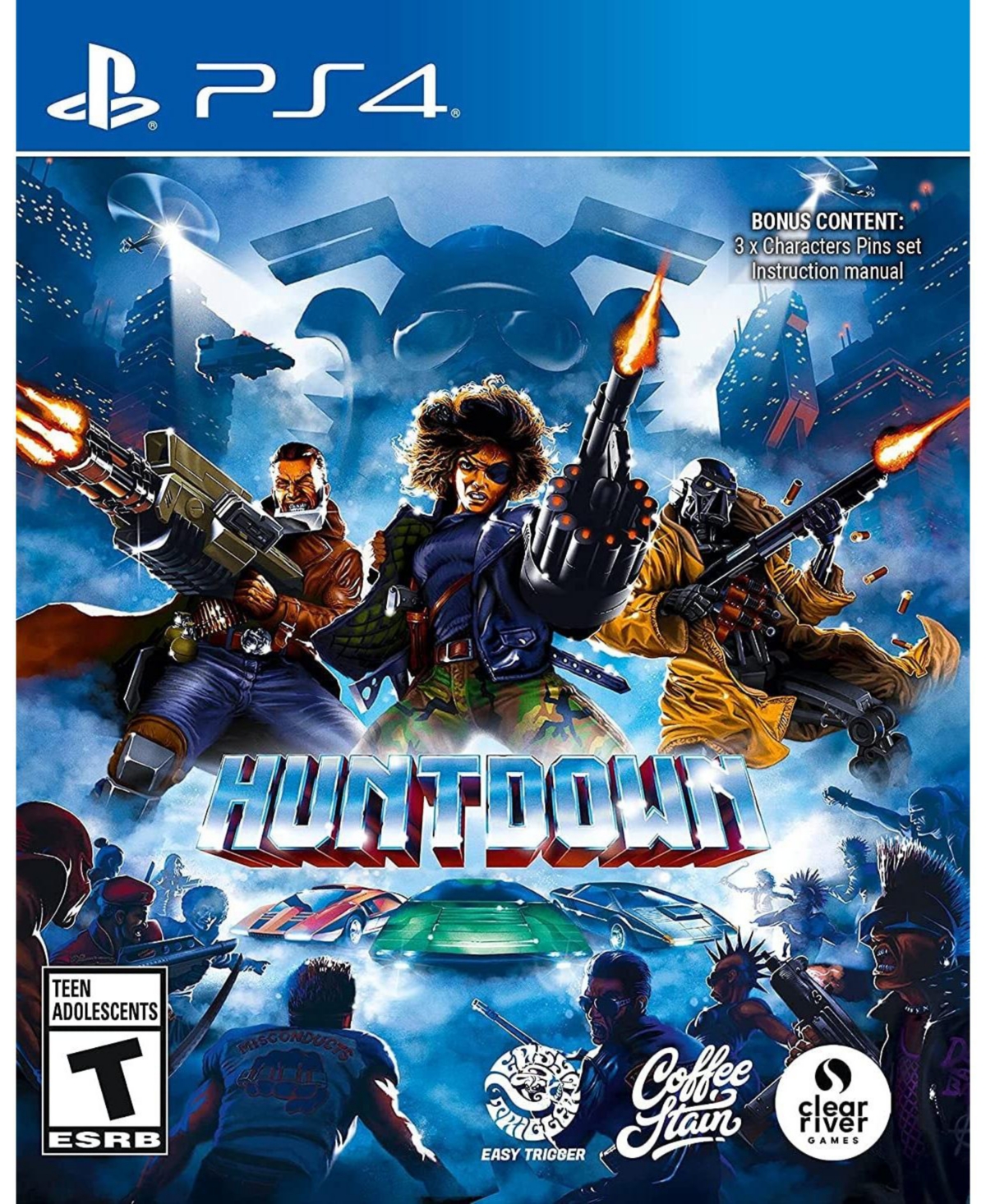 Click here for Huntdown - PlayStation 4 - Open Miscellaneous prices