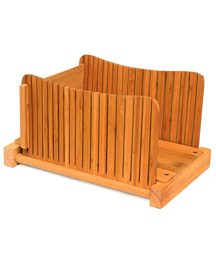 DBTECH Wood Bread Slicer for Homemade Bread, Foldable Bread Cutter - Macy's