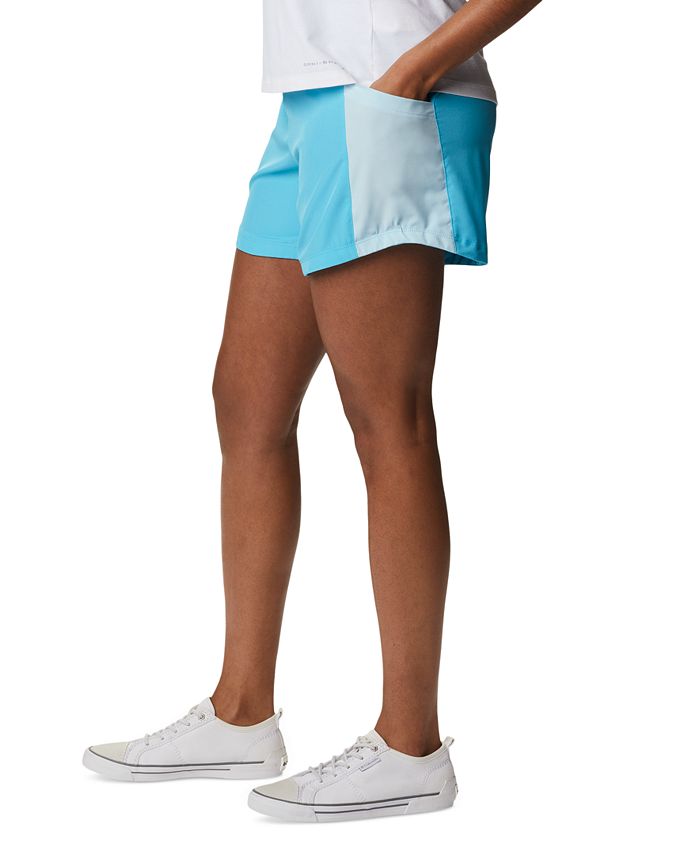 Columbia Women's Hike™ Colorblocked Shorts - Macy's