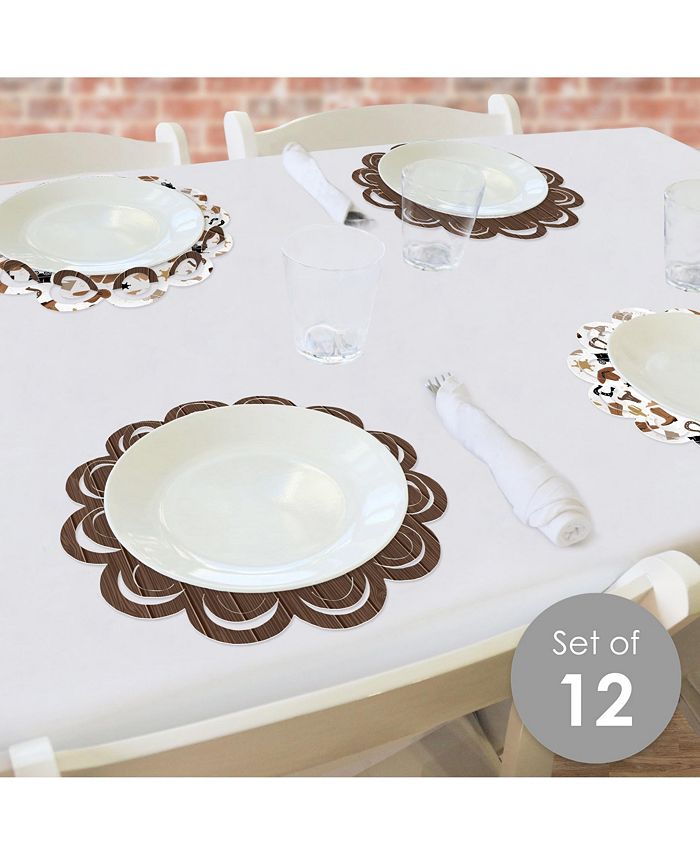 Big Dot of Happiness Western Hoedown - Wild West Cowboy Party Table ...