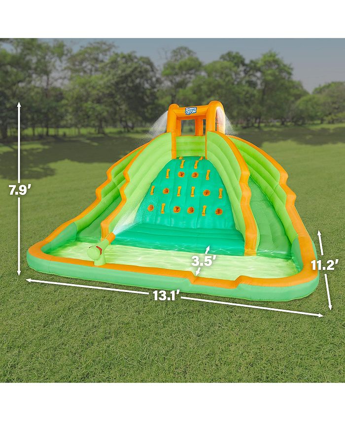Sunny & Fun Inflatable Water Slide & Blow up Pool, Kids Water Park - Macy's