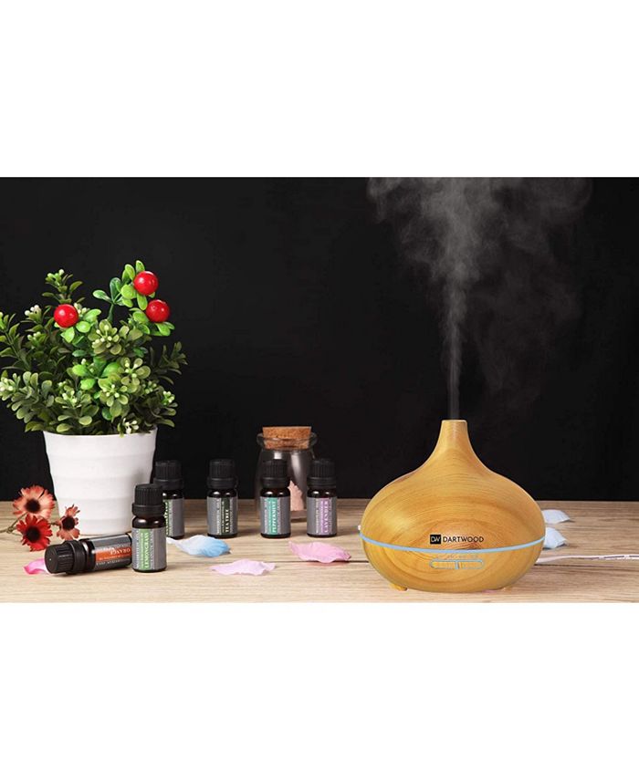 Dartwood Premium Ultrasonic Aroma Diffuser and Humidifier - Essential ...