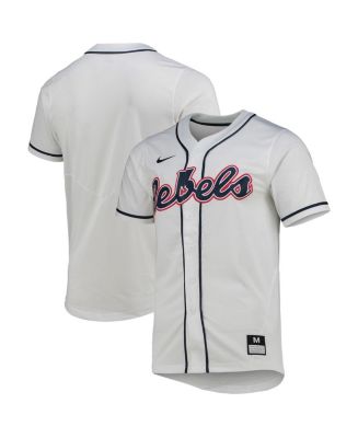 Men's Nike White Ole Miss Rebels Replica Baseball Jersey - Macy's