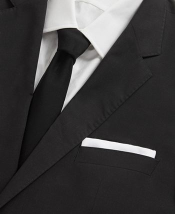 Hugo Boss BOSS Solid Pocket Square - Macy's