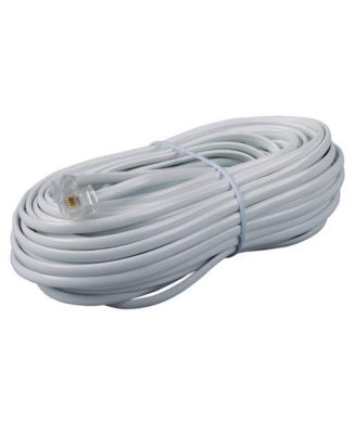 RCA 50 Ft White Phone Line Cord - Macy's