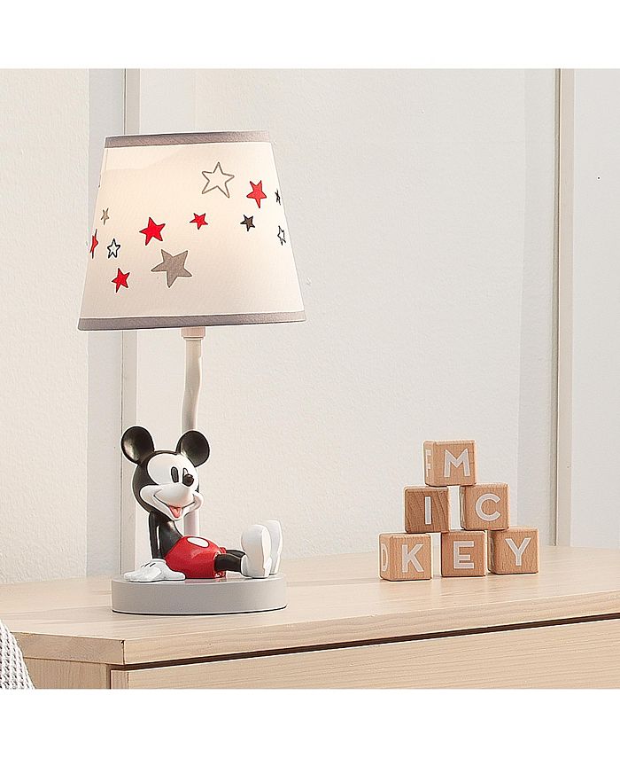 Lambs & Ivy Disney Baby Magical Mickey Mouse Lamp with Shade and Bulb ...
