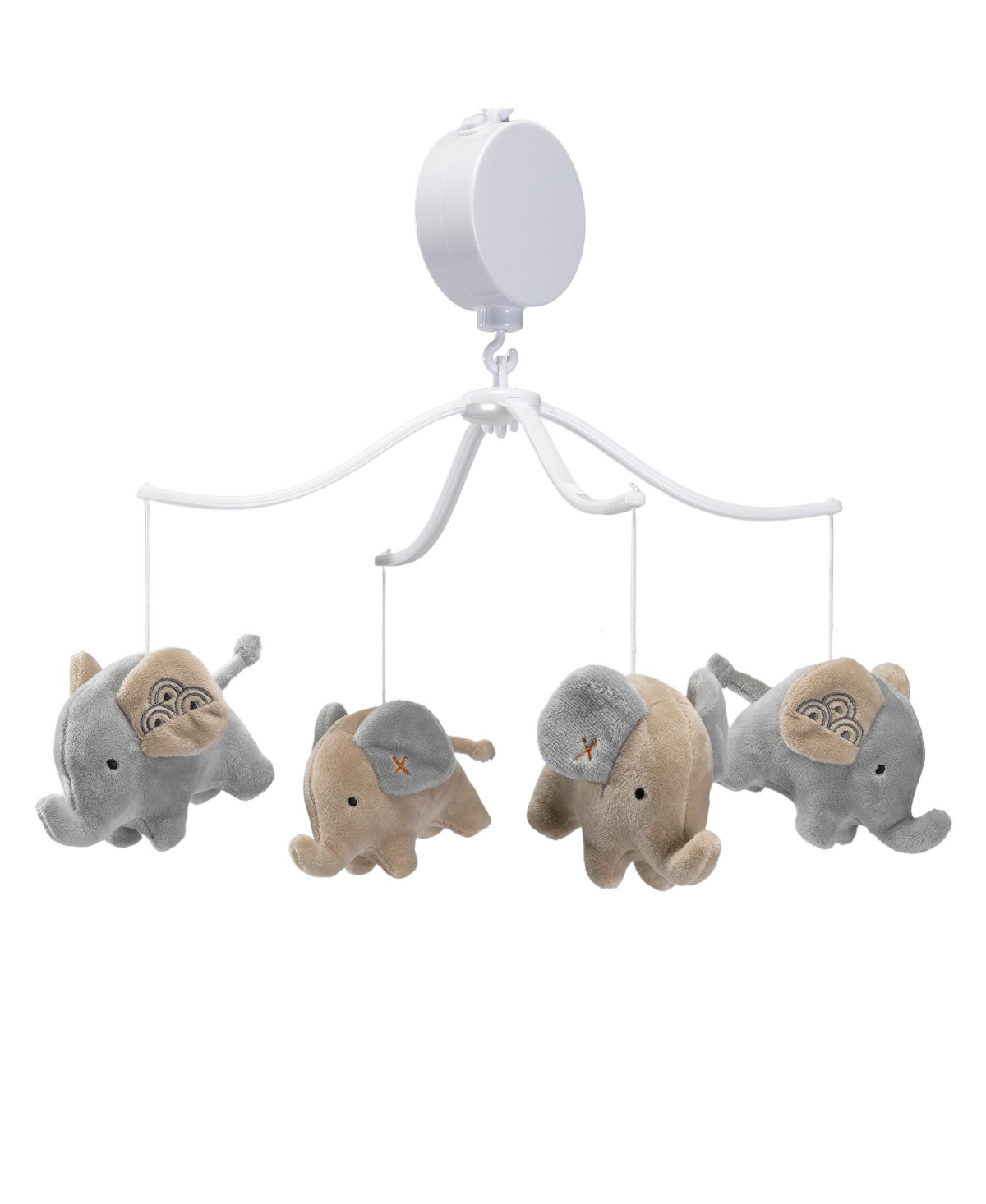 Click here for Bedtime Originals Elephant Love Musical Baby Crib... prices