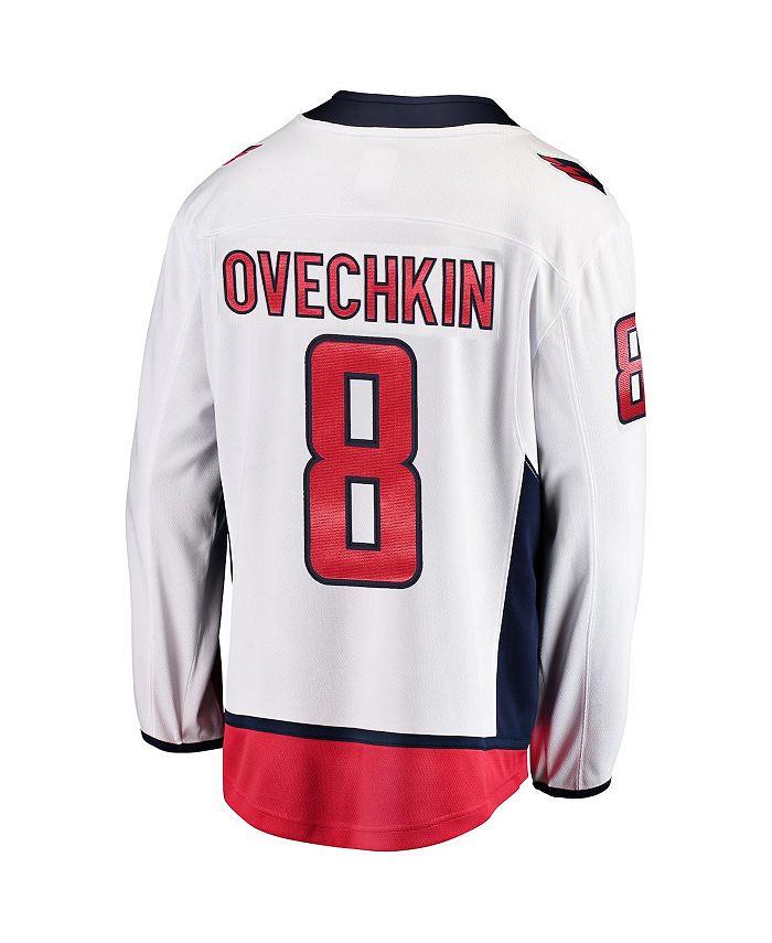 Fanatics Men's Alexander Ovechkin White Washington Capitals Breakaway Player Jersey - Macy's