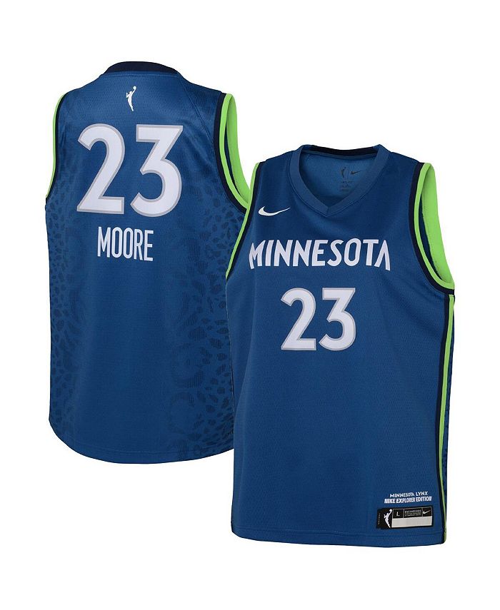 Nike Big Boys and Girls Maya Moore Blue Minnesota Lynx 2021 Player ...