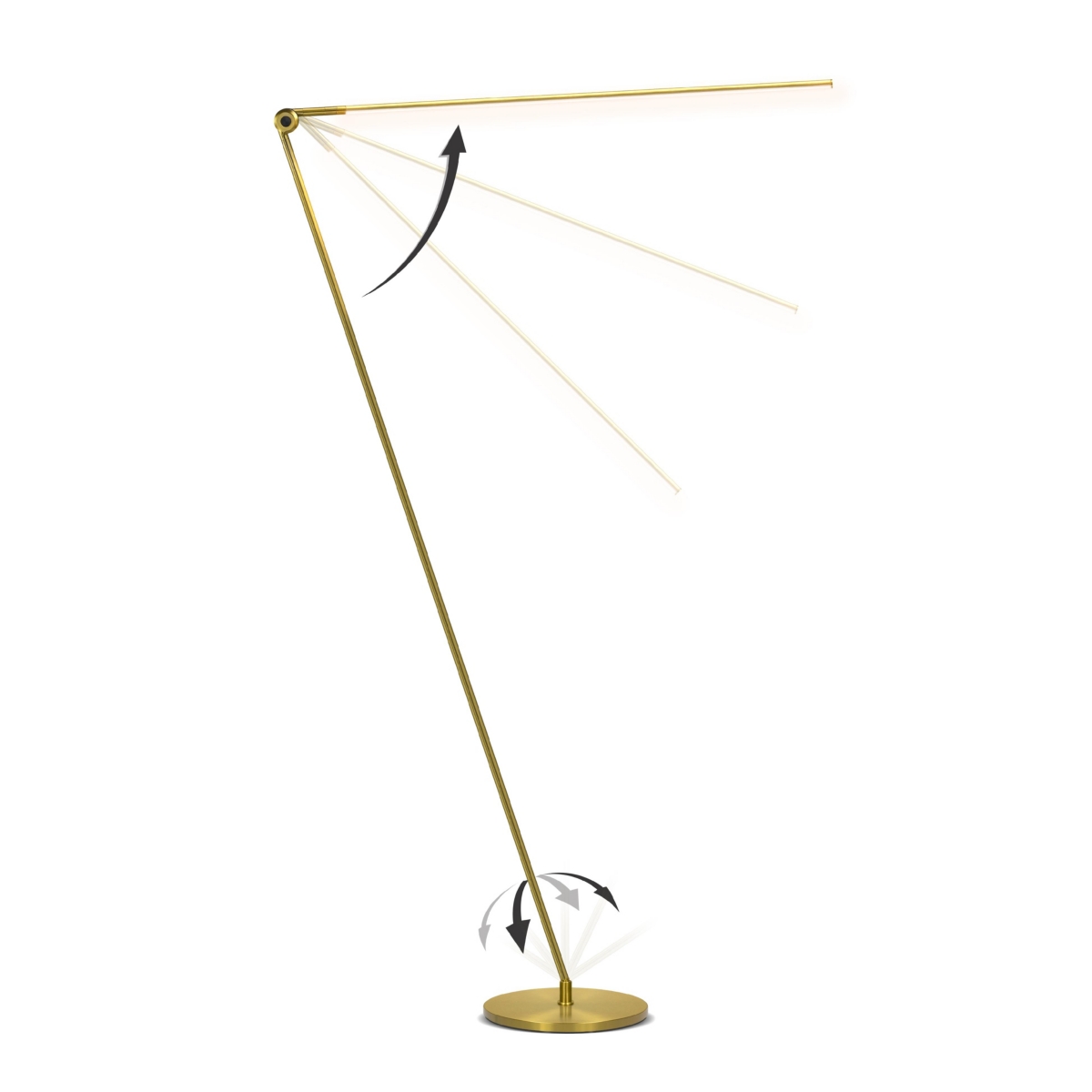 Click here for Libra Modern Minimalist Led Floor Lamp with Adjust... prices