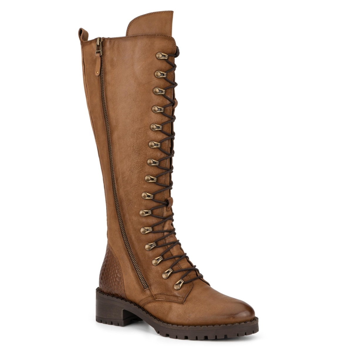 Click here for Womens Henrietta Tall Boots - Tan prices