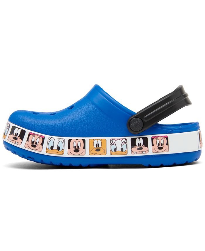 Crocs Toddler Kids Fun Lab Disney Mickey Mouse Band Clogs from Finish ...