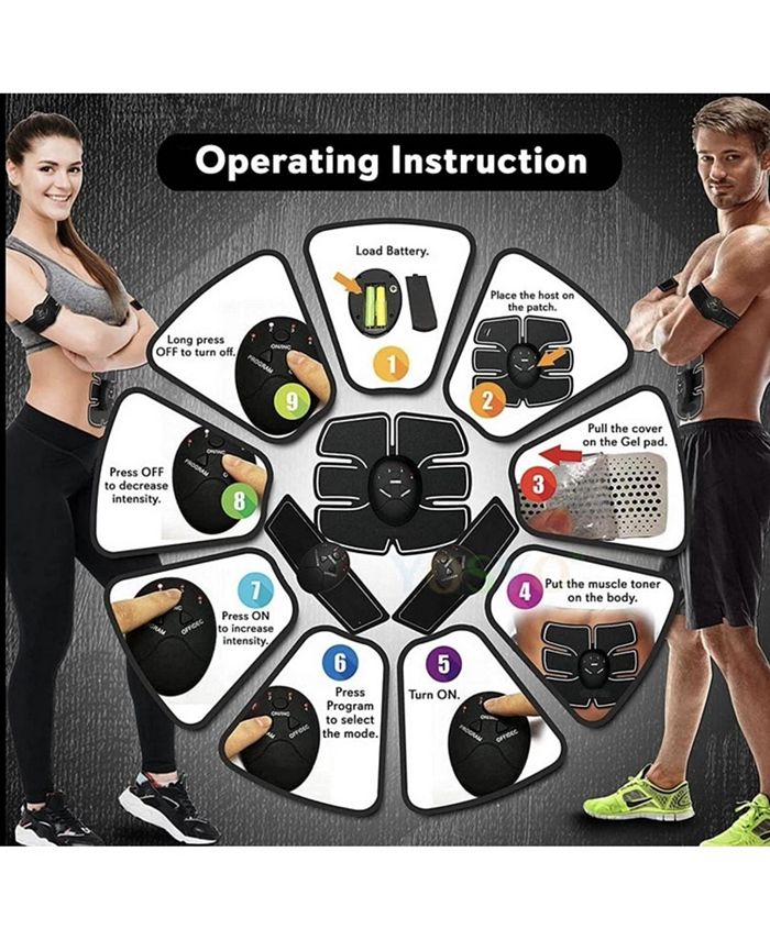 PURSONIC Abdominal Muscle Toner Massager - Macy's