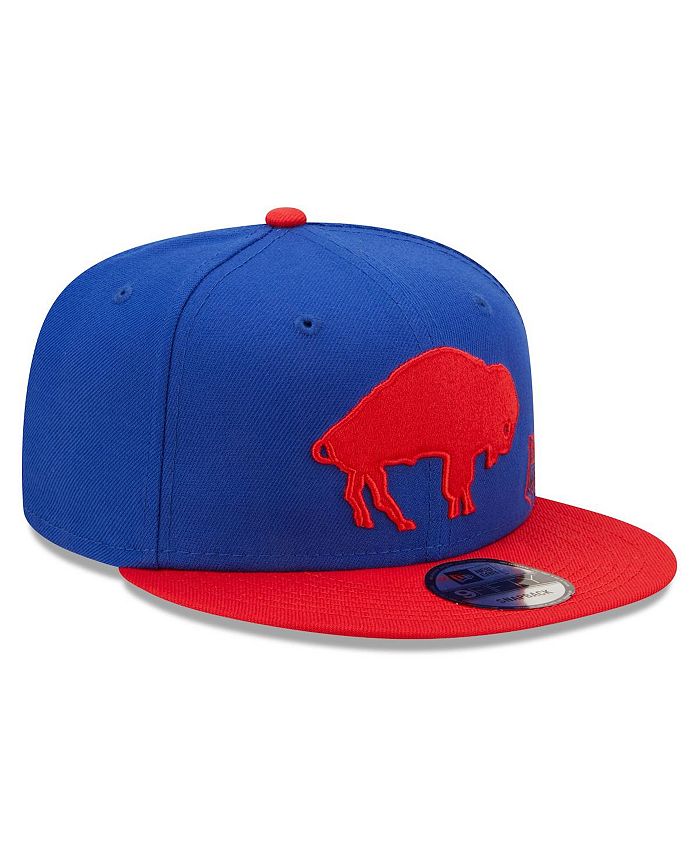 New Era Men's Royal, Red Buffalo Bills Flawless 9Fifty Snapback Hat ...
