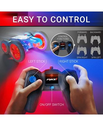 Force1 Tornado Red LED Remote Control Car for Kids - Macy's