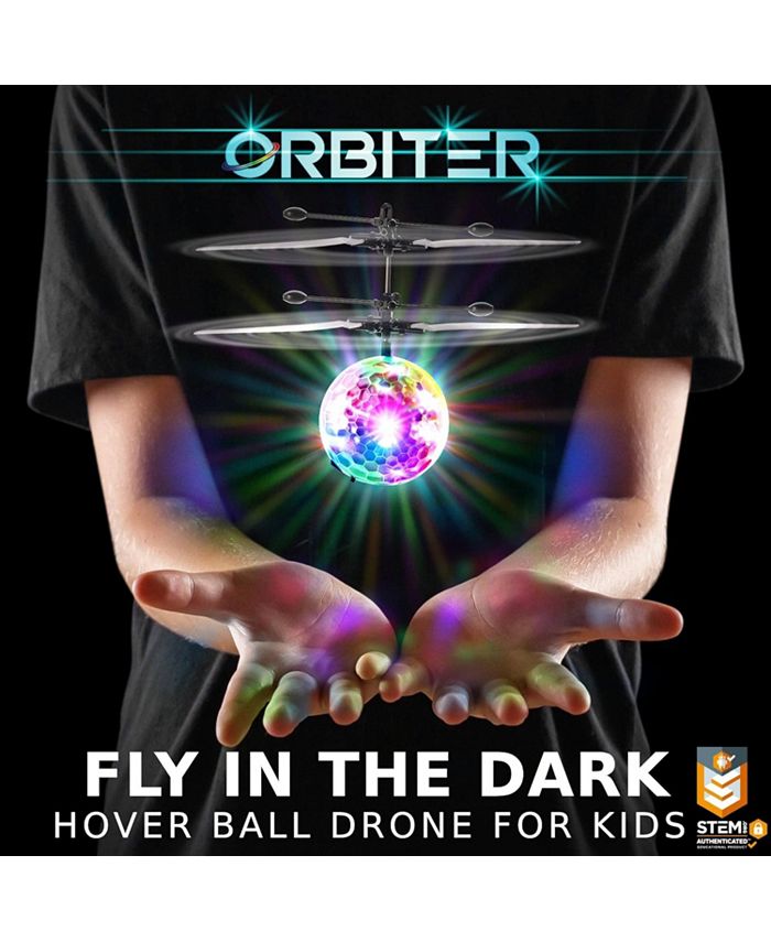 Force1 Orbiter Flying Orb Ball Hand Operated Drones for Kids - 1 Pack ...