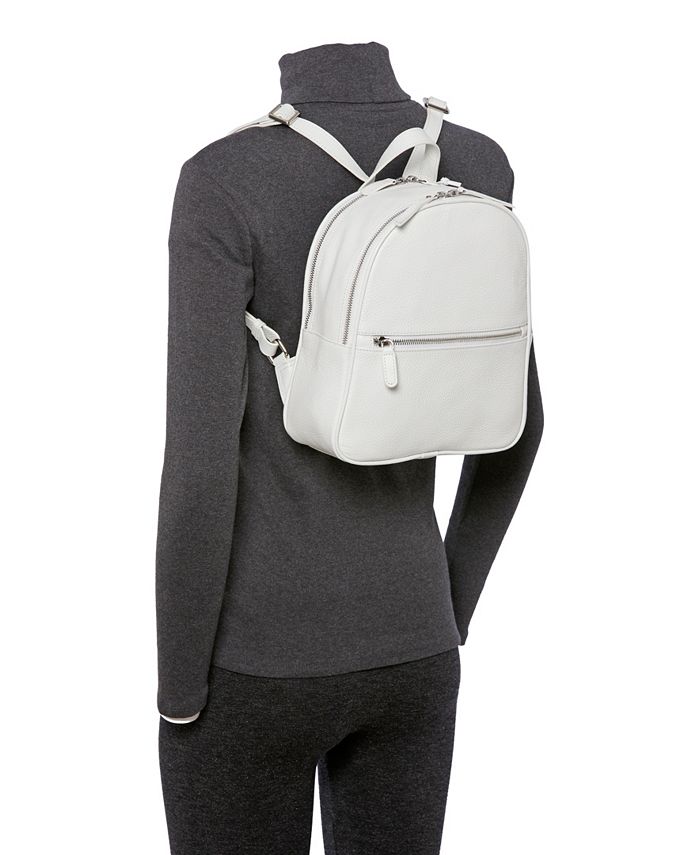 Mancini Women's Pebbled Audrey Backpack - Macy's
