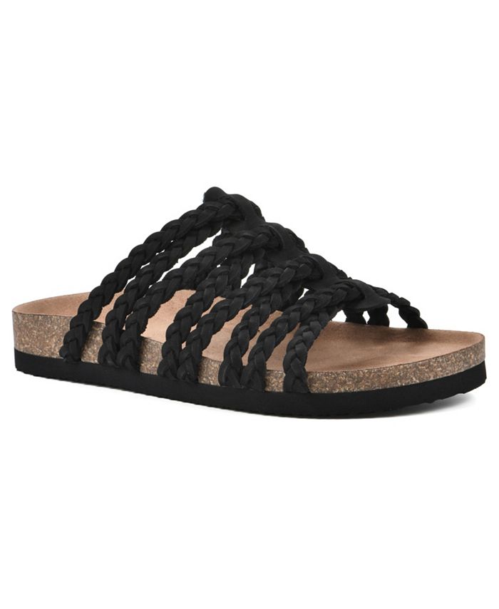 White Mountain Women's Hamza Footbed Sandals - Macy's
