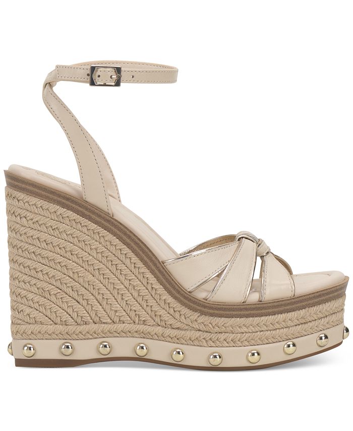 Vince Camuto Women's Parnesia Studded Platform Wedge Sandals - Macy's