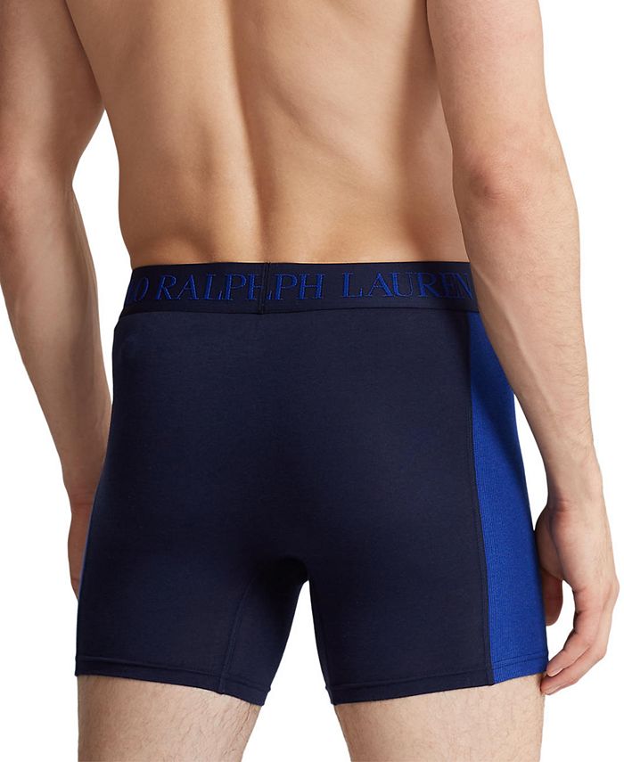 Polo Ralph Lauren Men's 3-Pack 4D Flex Max Boxer Brief - Macy's