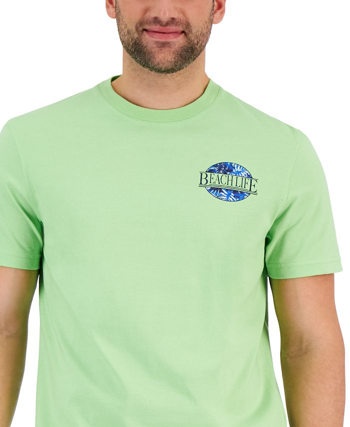 Club Room Mens Beach Life Graphic T Shirt Created For Macys Macys