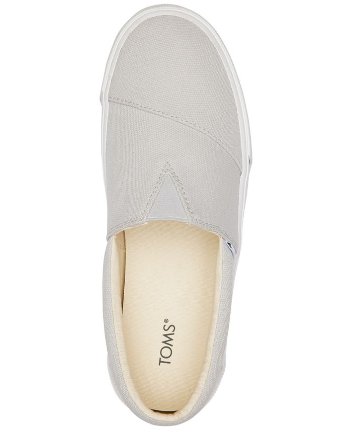 TOMS Women's Fenix Canvas Slip-On Platform Sneakers - Macy's