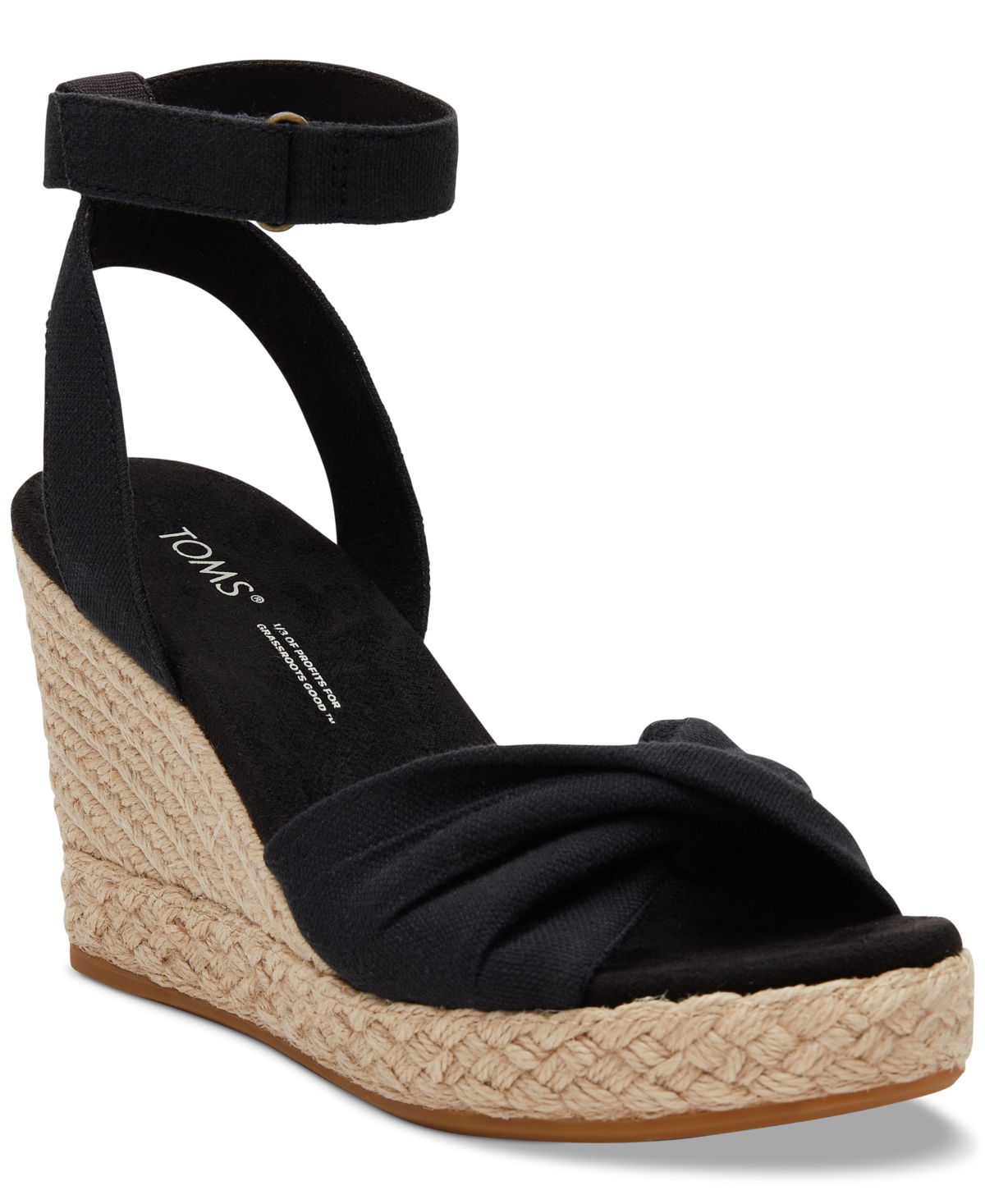 Click here for Toms Womens Marisela Twist Platform Espadrille Wed... prices