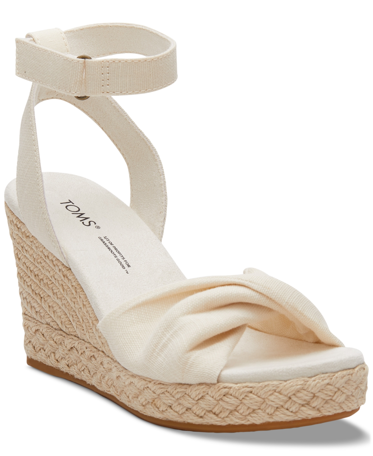 Click here for Toms Womens Marisela Twist Platform Espadrille Wed... prices