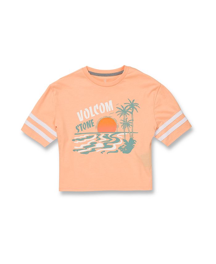 Volcom Big Girls Truly Stoked Short Sleeves T-shirt - Macy's