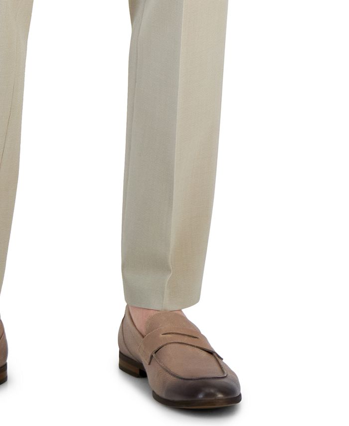 Hugo Boss Men's Modern-Fit Superflex Tan Suit Pants - Macy's