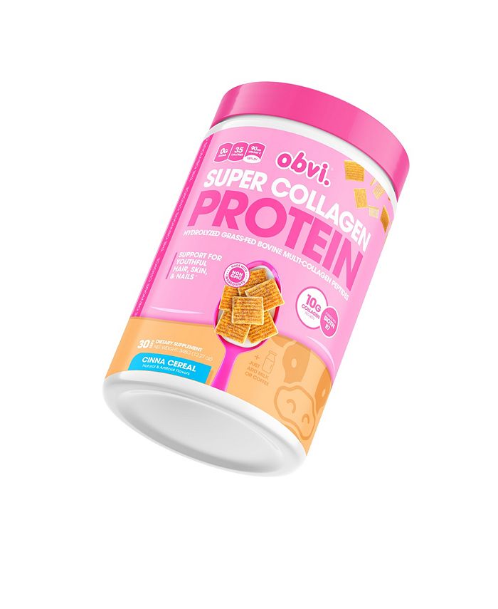 Obvi Super Collagen | Grass-Fed Bovine Multi-Collagen Protein Powder ...