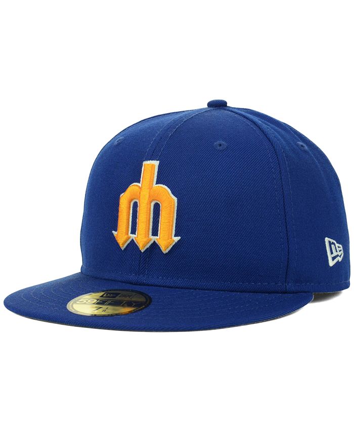 New Era Seattle Mariners MLB Cooperstown 59FIFTY Cap - Macy's