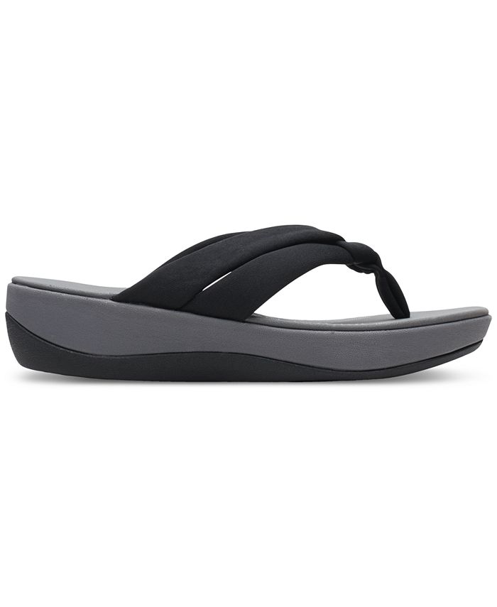 Clarks Women's Cloudsteppers™ Arla Kaylie Slip-On Thong Sandals - Macy's