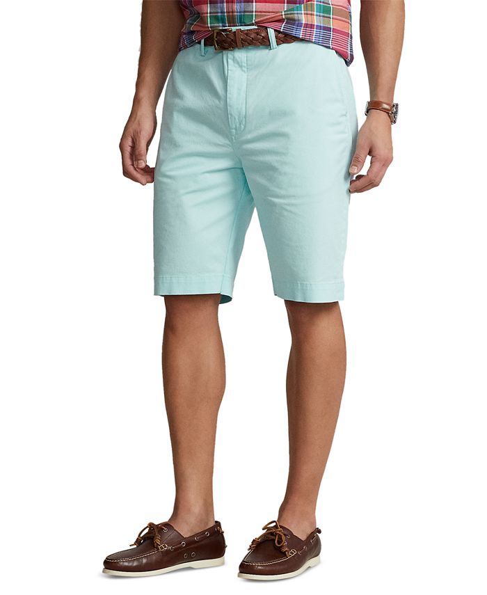 Polo Ralph Lauren Men's Stretch Classic-Fit Chino Shorts - Macy's
