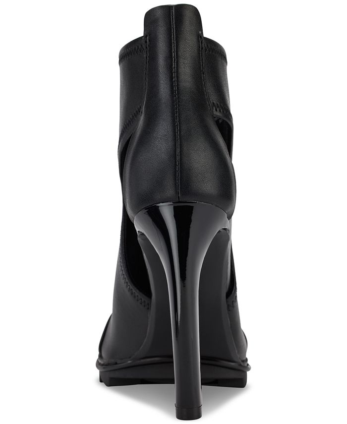 DKNY Women's Dua Zip Open-Toe Stiletto Shooties - Macy's