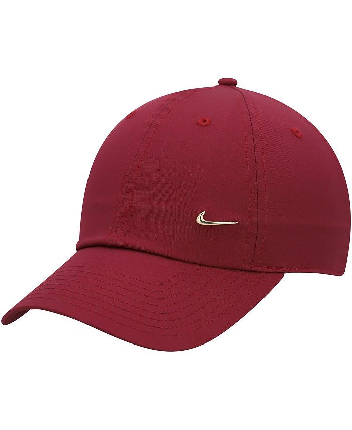 Nike Men's Maroon Metal Swoosh Logo Heritage86 Adjustable Hat - Macy's