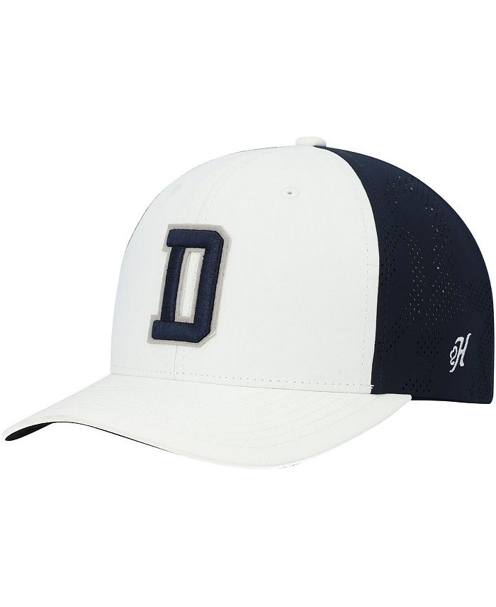 Hooey Men's White, Navy Dallas Cowboys D Logo Snapback Hat - Macy's