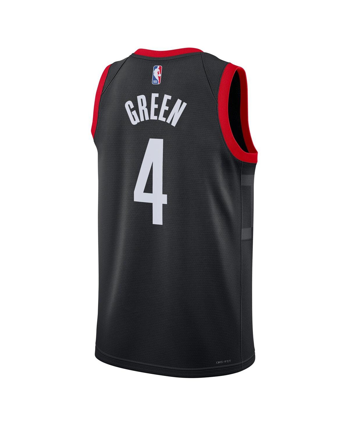 Jordan Men's Jordan Brand Jalen Green Black Houston Rockets 2022/23 ...