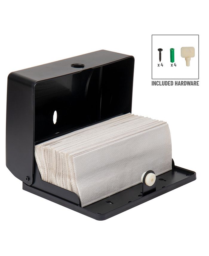 Mind Reader Multifold Paper Towel Dispenser, Paper Towel Holder ...