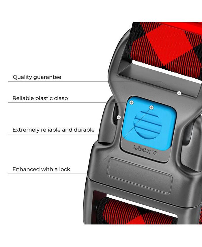 Waudog Nylon quick-release dog harness with QR passport, plastic fastex ...