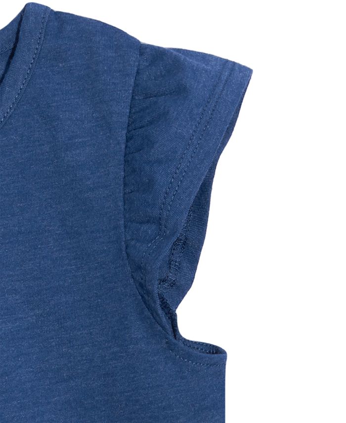 Epic Threads Little Girls Flutter Sleeve T-shirt, Created For Macy's ...