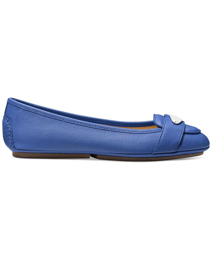 Michael Kors Women's MK Plate Slip-On Moccasin Flats - Macy's