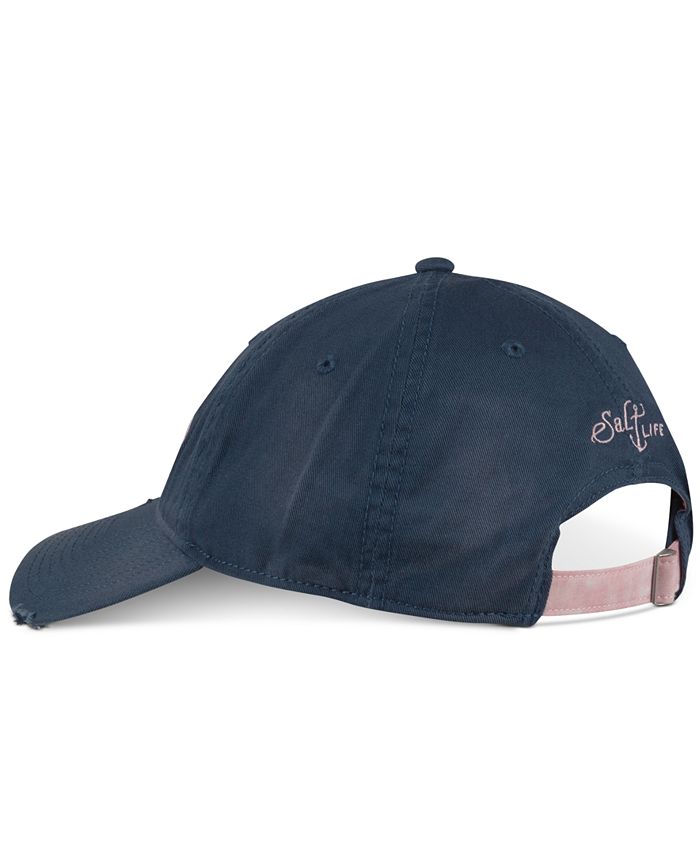 Salt Life Women's Salty Anchor Cotton Adjustable Hat - Macy's