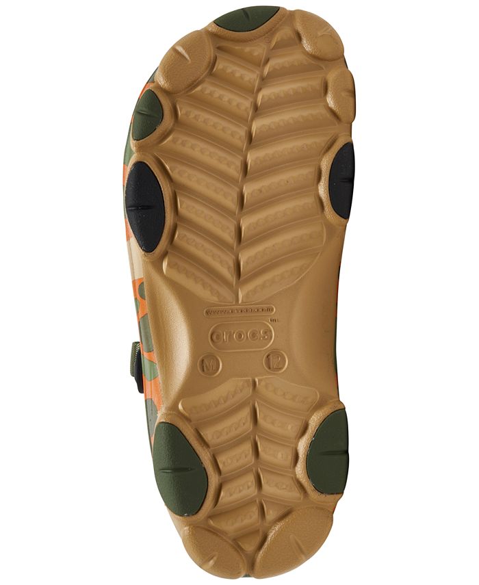 Crocs Men's Classic All-Terrain Camo Clogs from Finish Line - Macy's