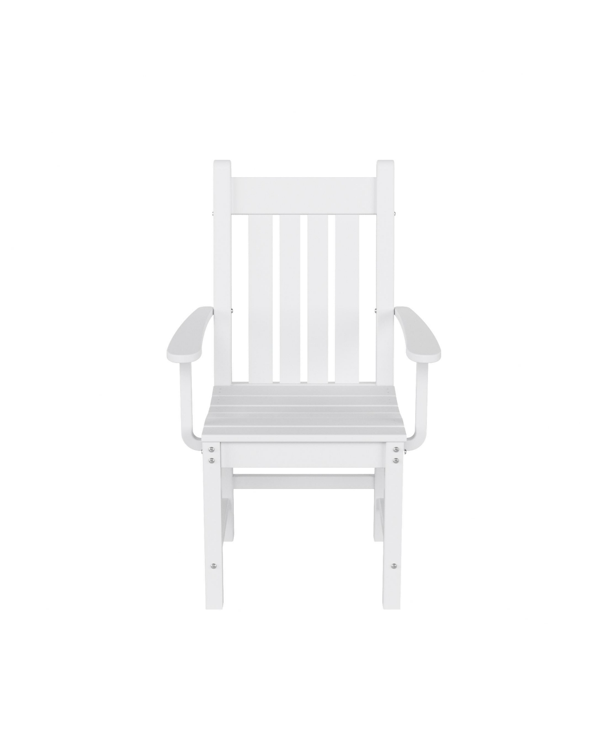 Click here for WestinTrends Outdoor Patio Dining Armchair - White prices
